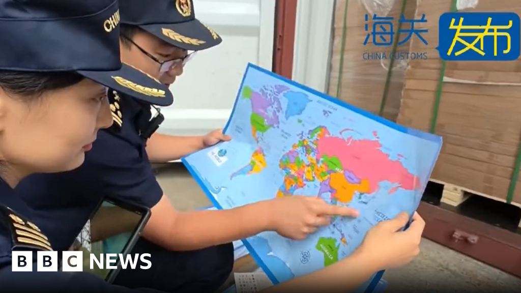 China confiscates 60,000 maps for misrepresenting Taiwan and South ...