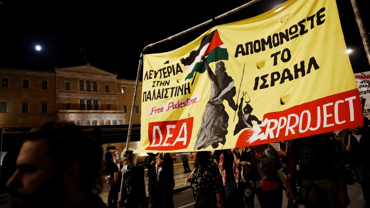 Widespread Protests in Greece Oppose Israeli Tourists and Greece-Israel ...