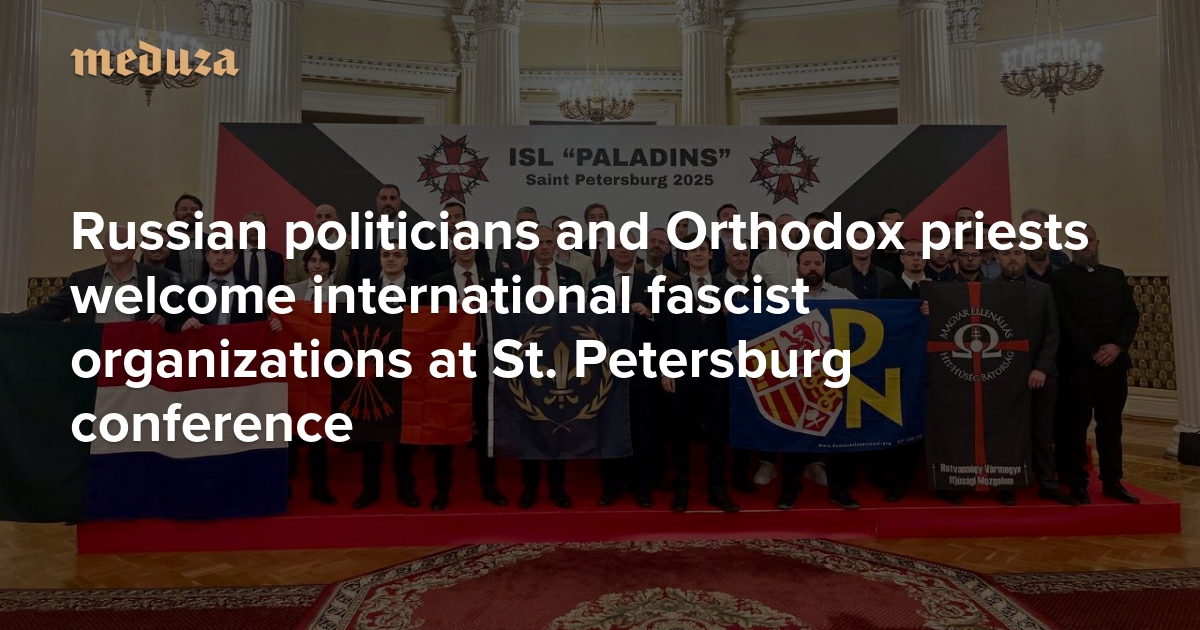 Russian far-right groups and politicians gather at controversial St ...