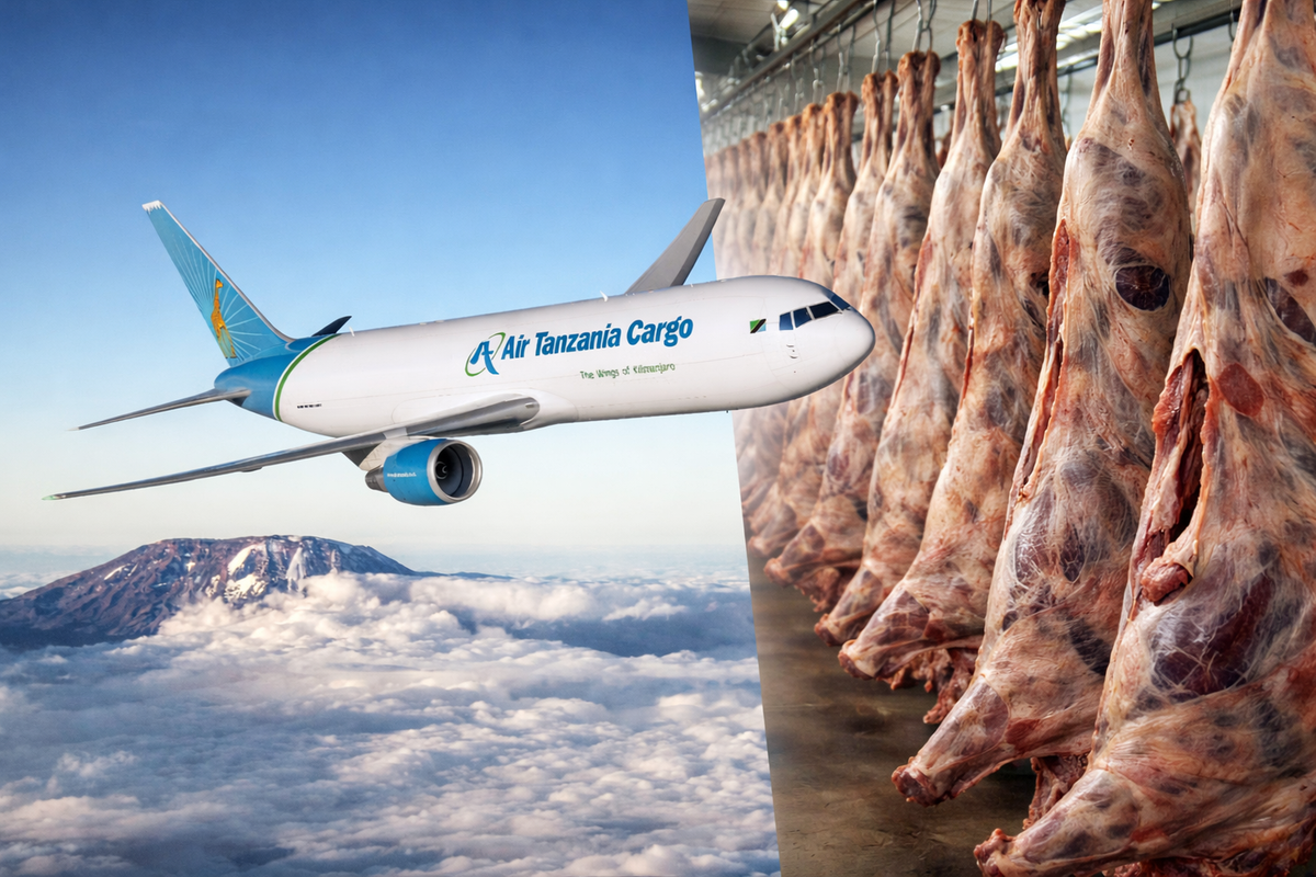 Tanzania explores using Air Tanzania cargo flights to sustain meat ...