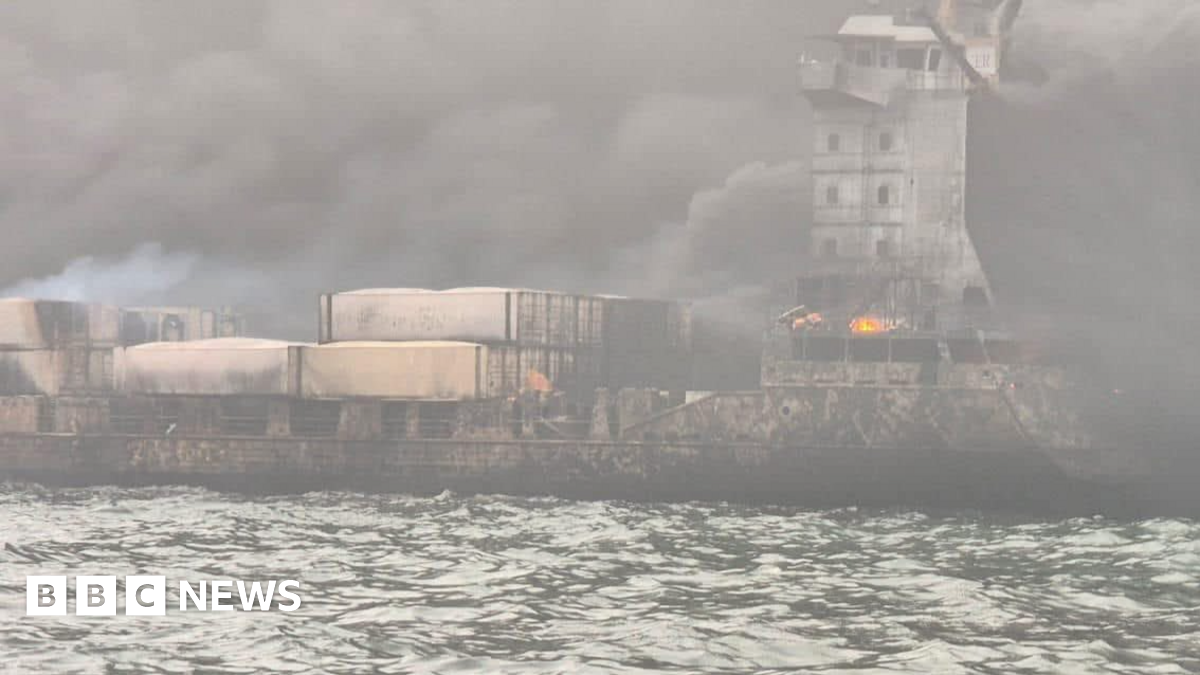 Oil Tanker and Cargo Ship Collide in North Sea, Triggering Fires and ...