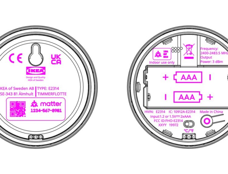 Ikea’s First Thread Device: Matter-Compatible Temperature Sensor ...