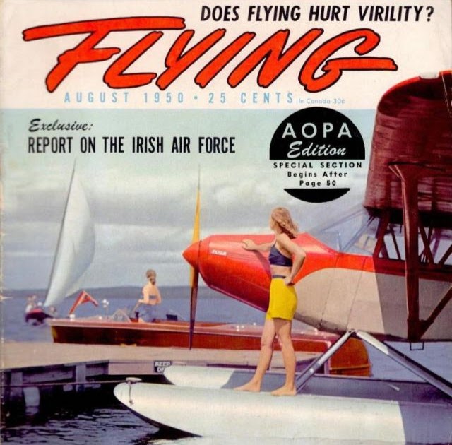Vintage Covers of Flying Magazine from the 1950s - KillBait Archive