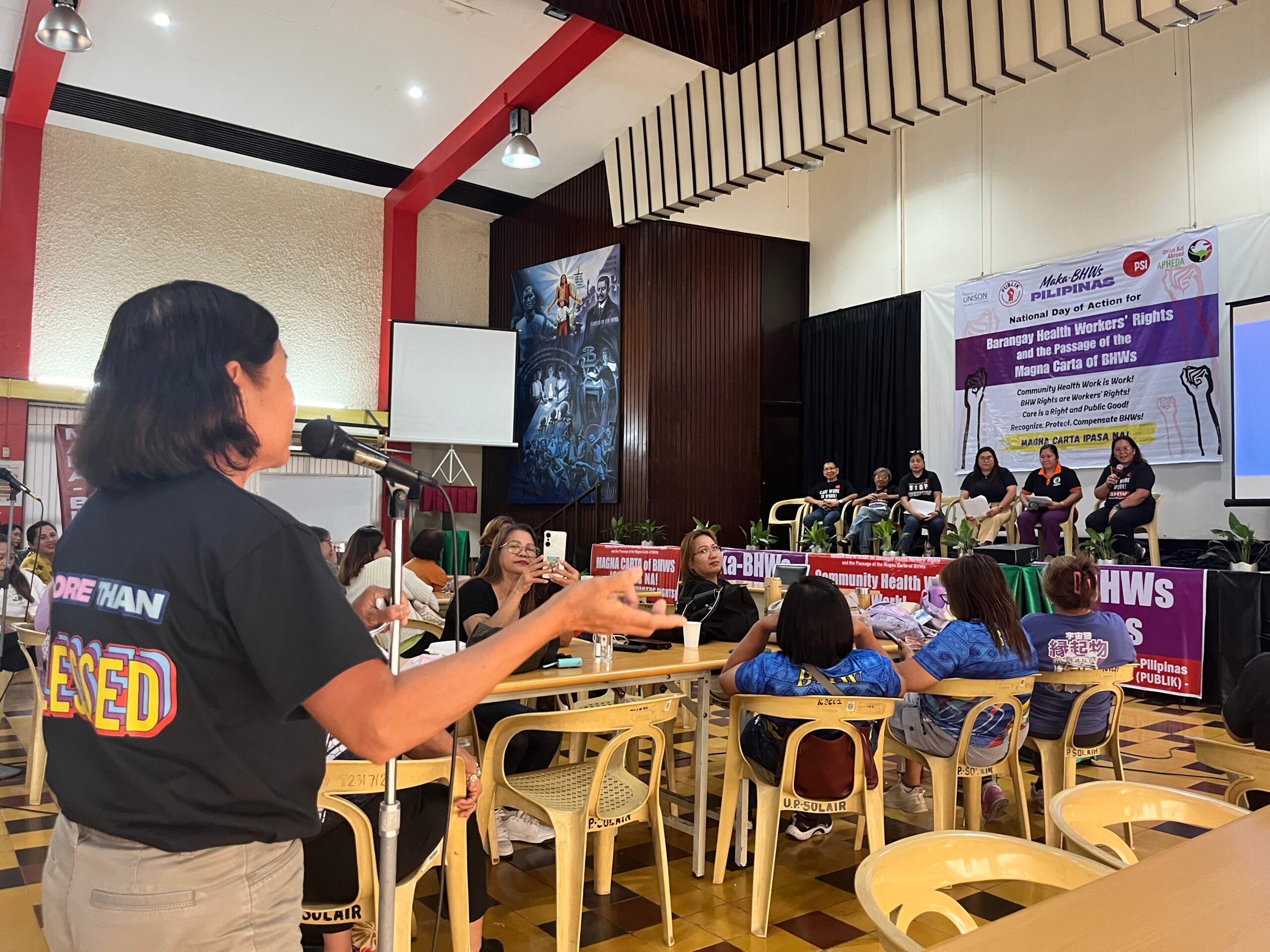 Barangay Health Workers Rally for Magna Carta on World Health Day ...