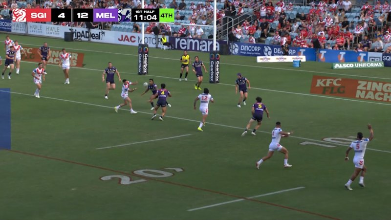 Daniel Atkinson assists Valentine Holmes with a precise pass - KillBait ...