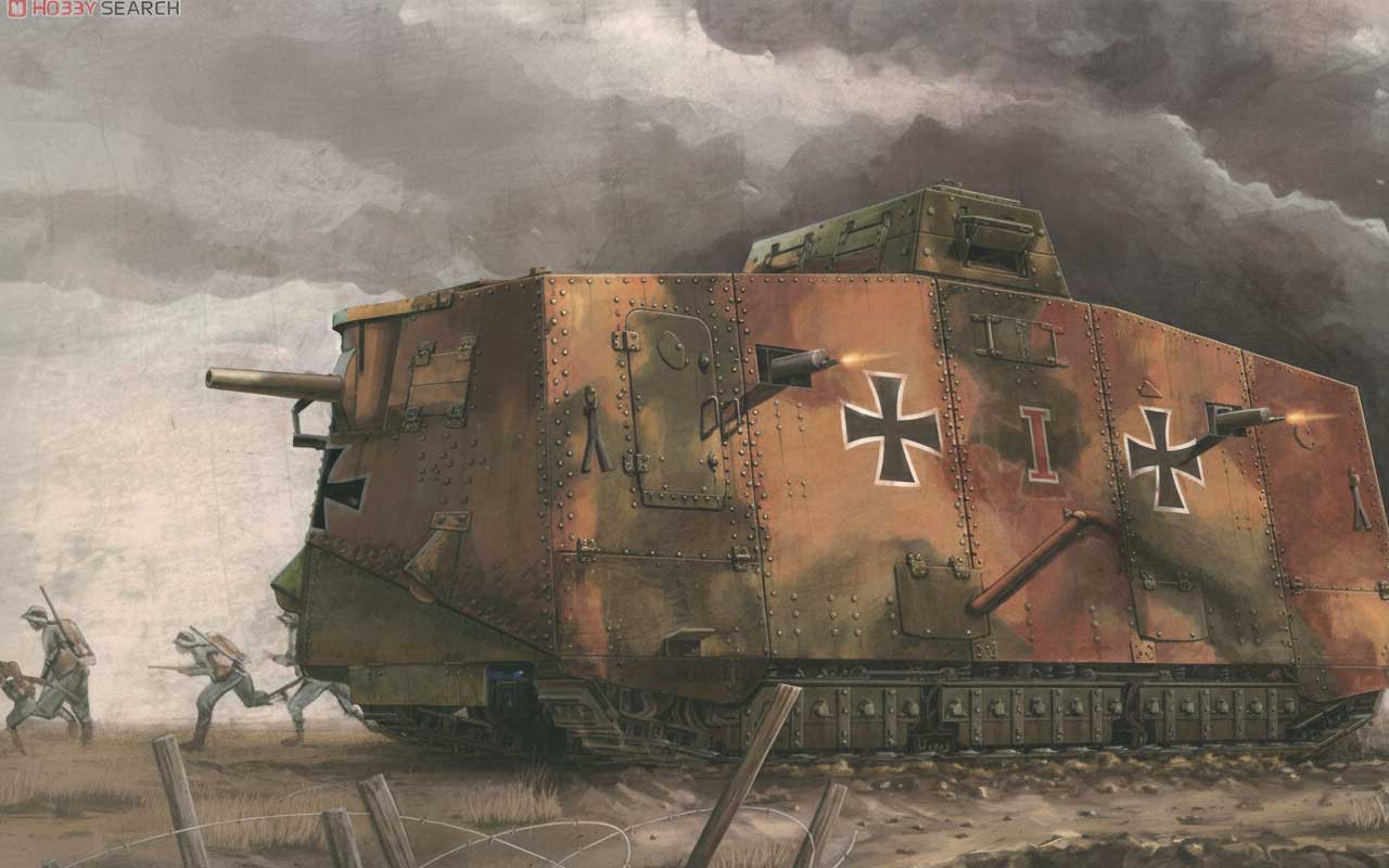 La historia del Mephisto, el único tanque alemán de la Primera Guerra ...